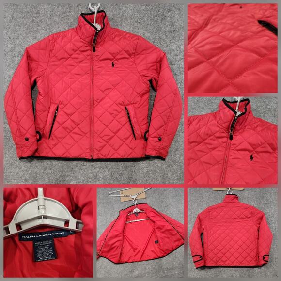Ralph Lauren | Jackets & Coats | Vtg Ralph Lauren Sport Womens L Large ...